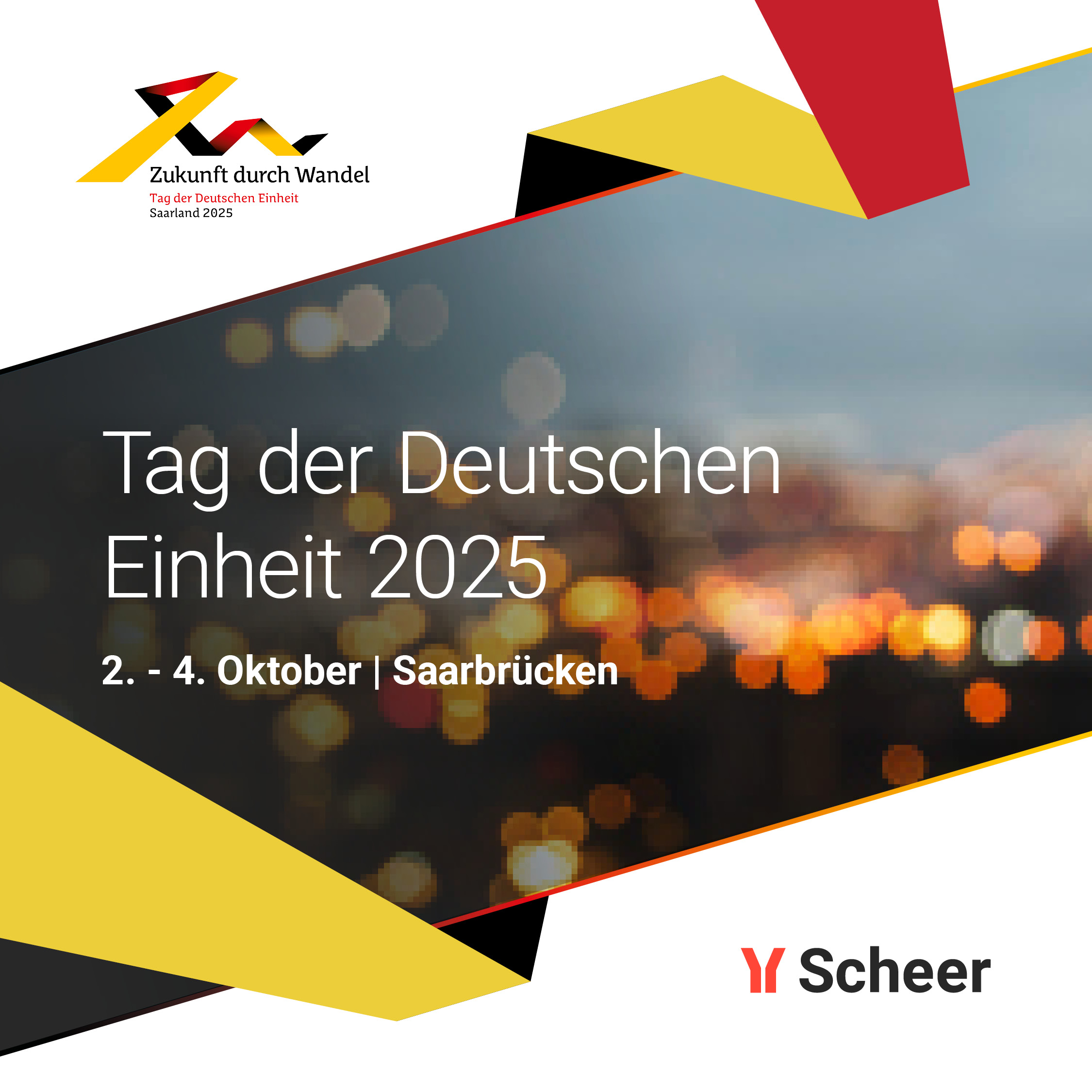 Scheer Group beim Tag der Deutschen Einheit 2025
